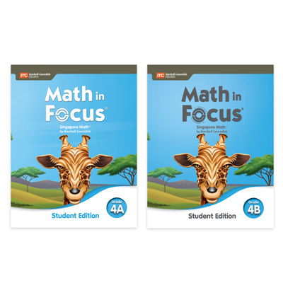 Math in Focus Student Edition Set: 9780358116806 | HMH