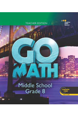 Go Math Teacher Edition Grade 8: 9780544065512 | HMH